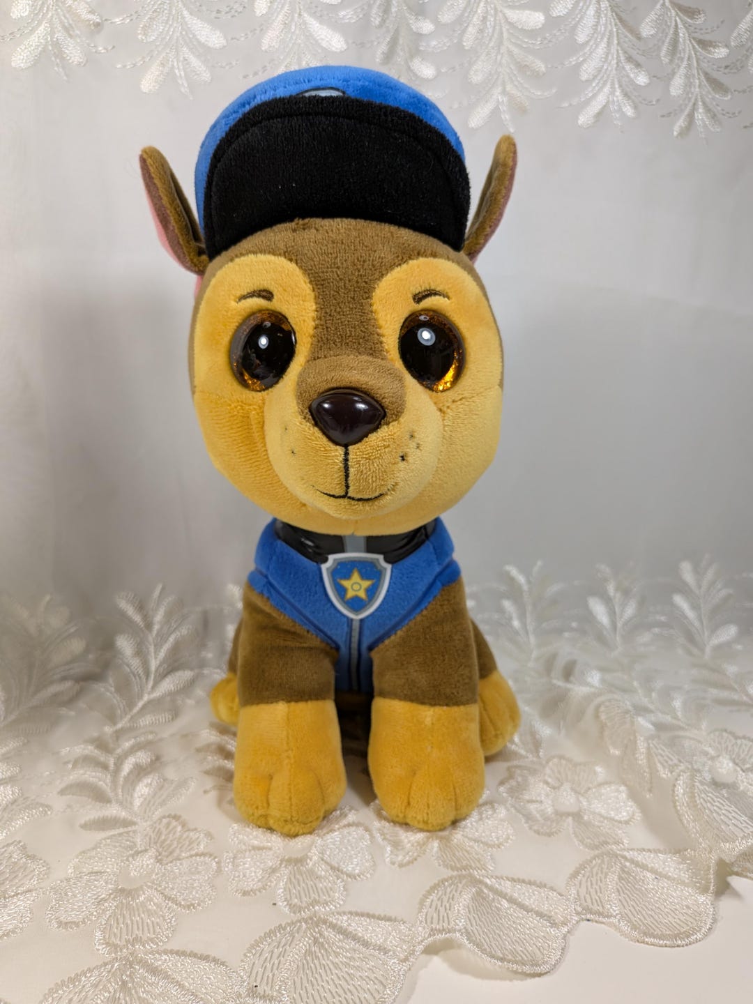 Ty Beanie Boo - Chase the Dog From the Show Paw Patrol (9in) No Tag - Etsy