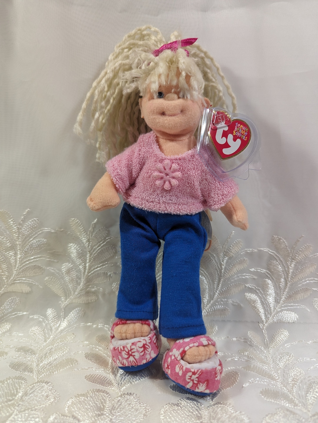 Ty Teenie Beanie Bopper Sweet Sally the Girl Doll 8in - Etsy