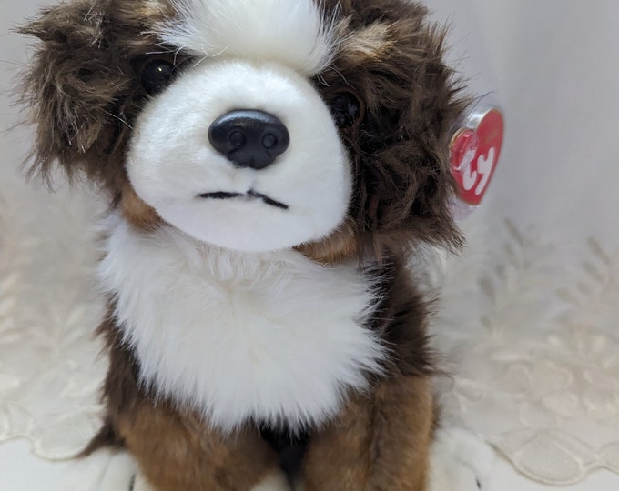 TY Classics Collection Mugsy the Bernese Mountain Dog Plush Toy Mint ...
