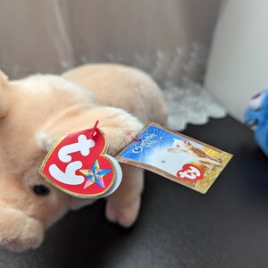 Ty Wilbur the Pig From Charlotte's Web the Movie Beanie Baby + Beanie ...