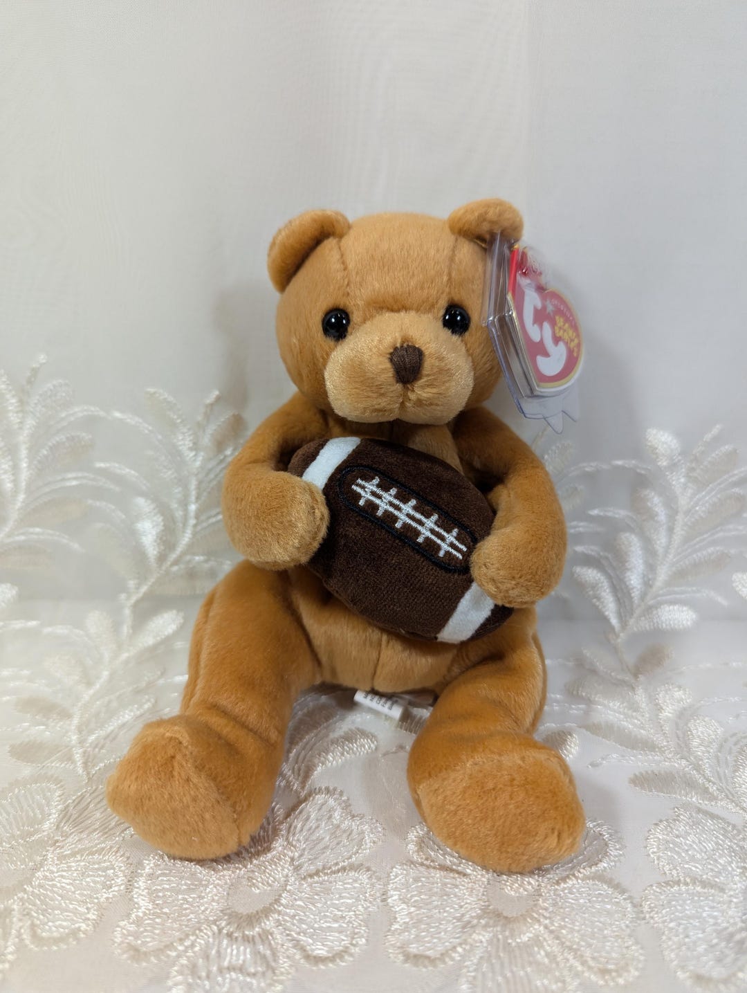 Ty Beanie Baby - Blitz the Football Bear (6in) - Etsy