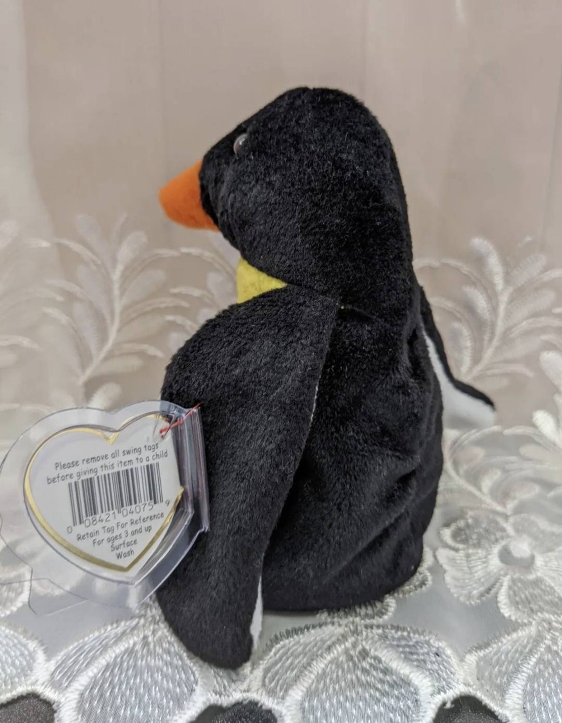 Ty Beanie Baby Waddle the Penguin - Mint Vintage Plush Toy (6.5in) - Etsy