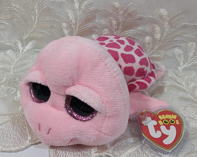 Ty Beanie Boo - Shellby the Pink Turtle (6in) - Etsy