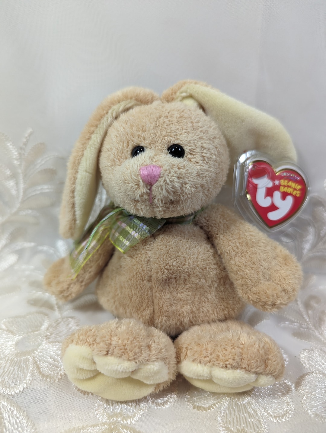 Ty Beanie Baby - Hopson the Bunny Rabbit (7in) - Etsy
