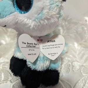 Ty Beanie Boo - Atlas the Fox (6in) - Etsy