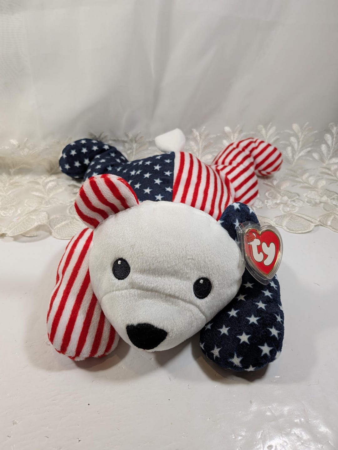 Ty Pillow Pal - Sparkler the Bear (12in) - Etsy