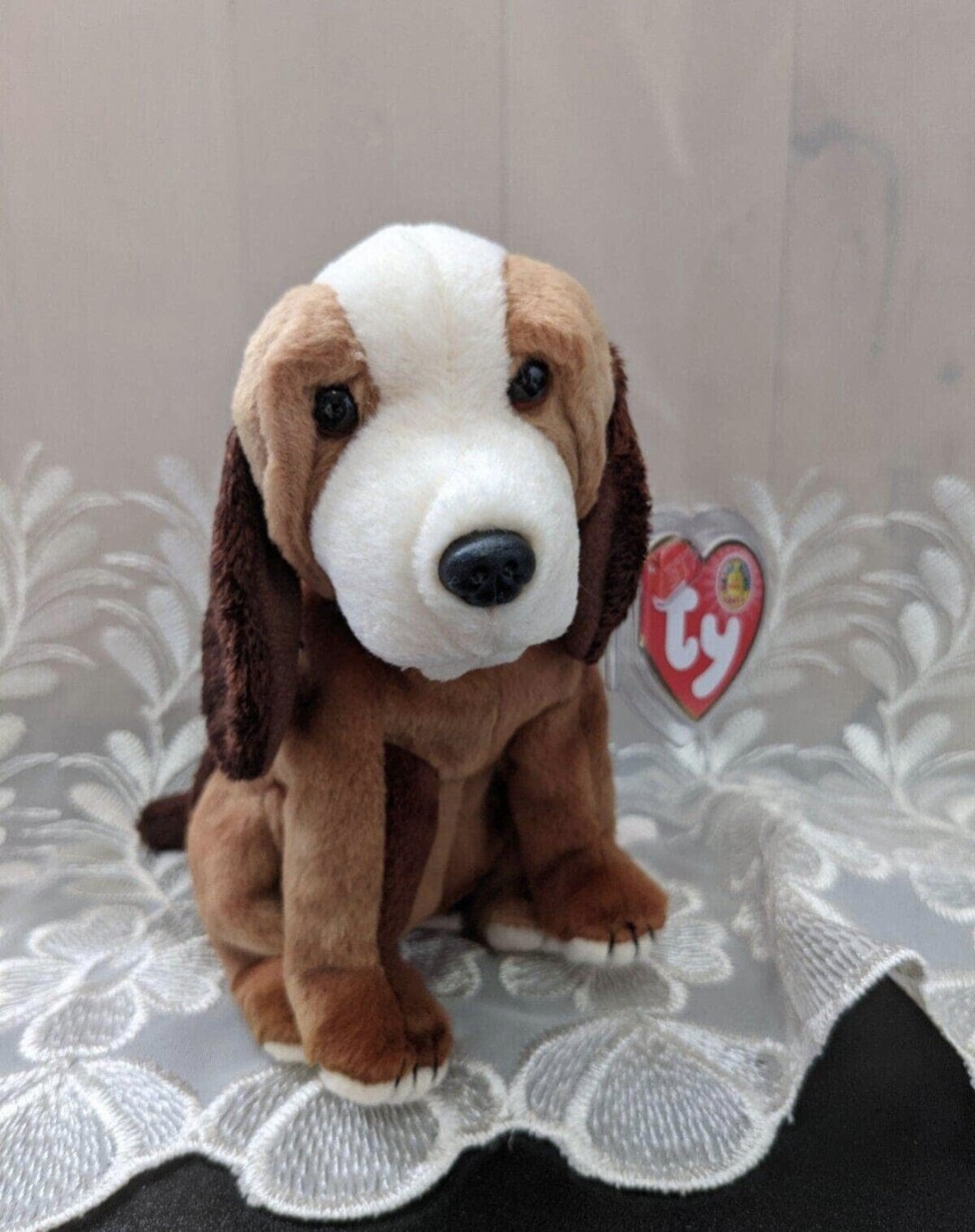 Ty Beanie Baby of the Month - Holmes the Dog - December (6in) - Etsy