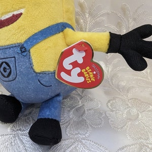 Ty Beanie Baby - Tim the Minion From Despicable Me (8in) - Etsy