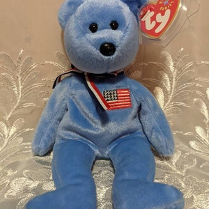 Ty Beanie Babies United States Bears - Choose From America (white ...