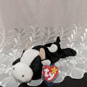 Ty Beanie Baby - Daisy the Cow (8in) - Etsy
