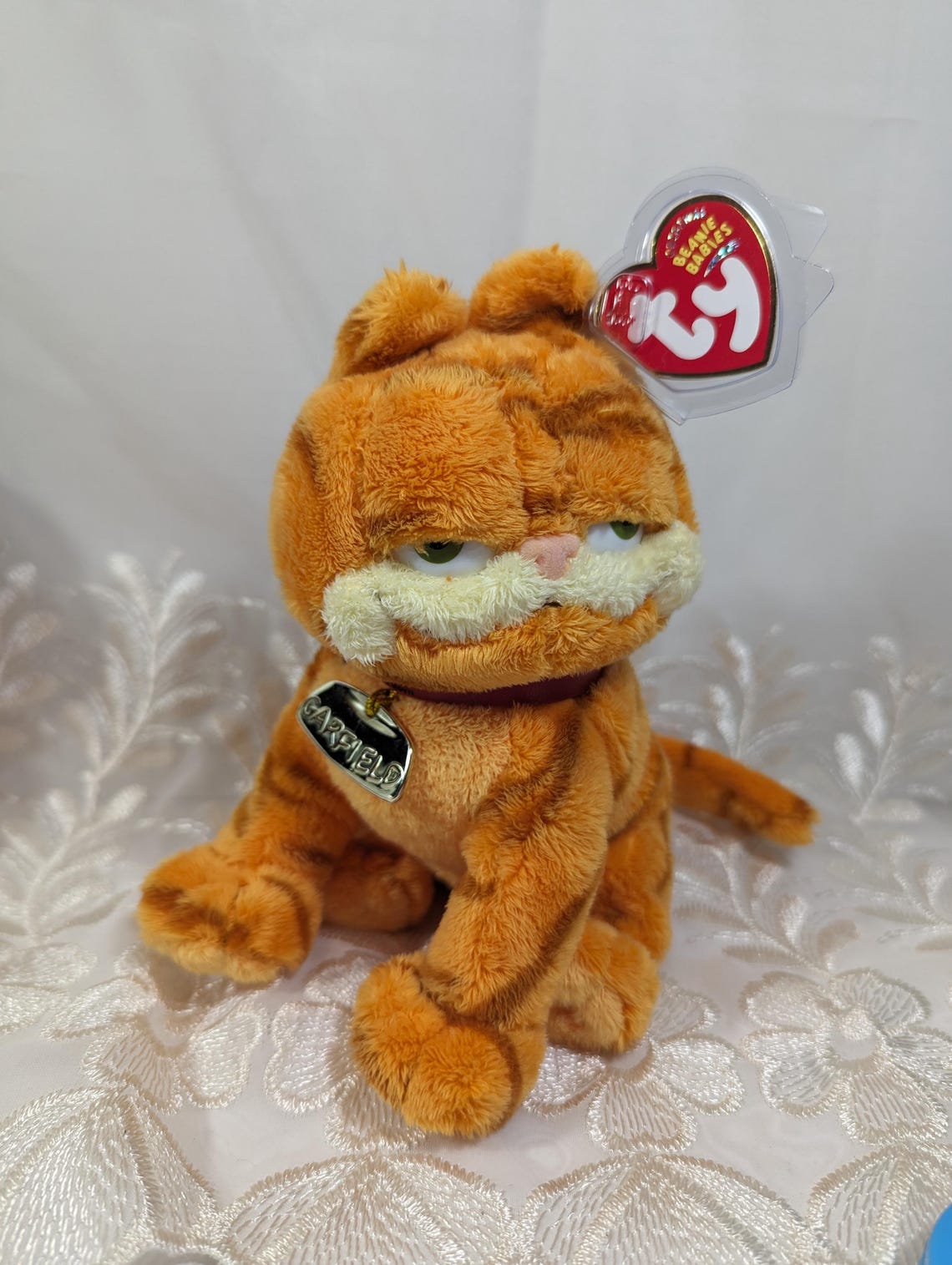 Ty Beanie Baby - Garfield the Cat - Mint Plush Toy (7in) - Etsy