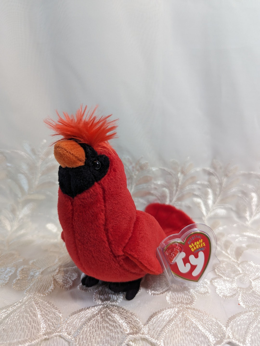 Ty Beanie Baby - Redford the Cardinal Bird (5in) - Etsy