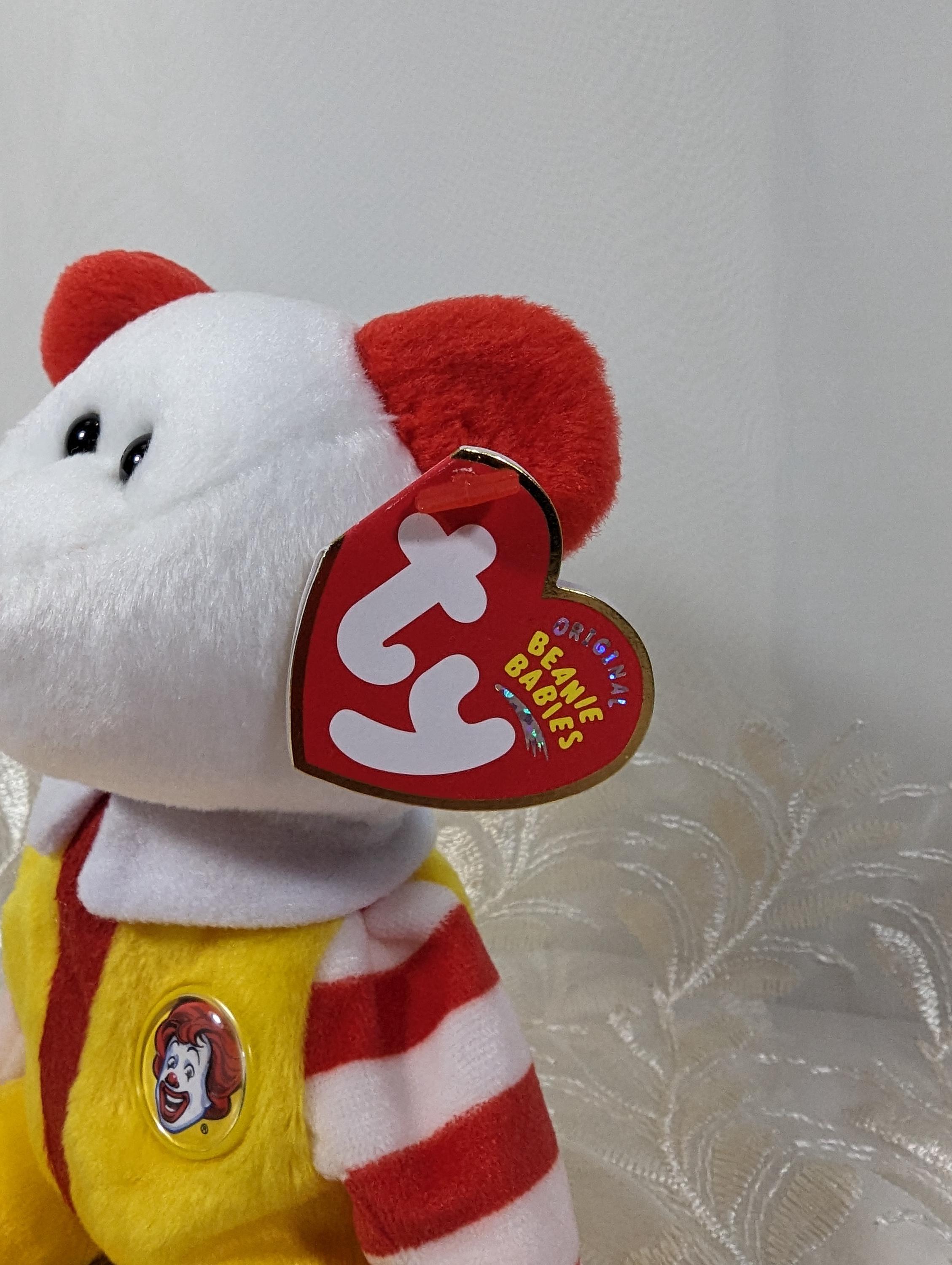 Ty Beanie Babies Ronald Mcdonald the Bear very Rare Convention Exclusive Plush Toy 8in Etsy UK