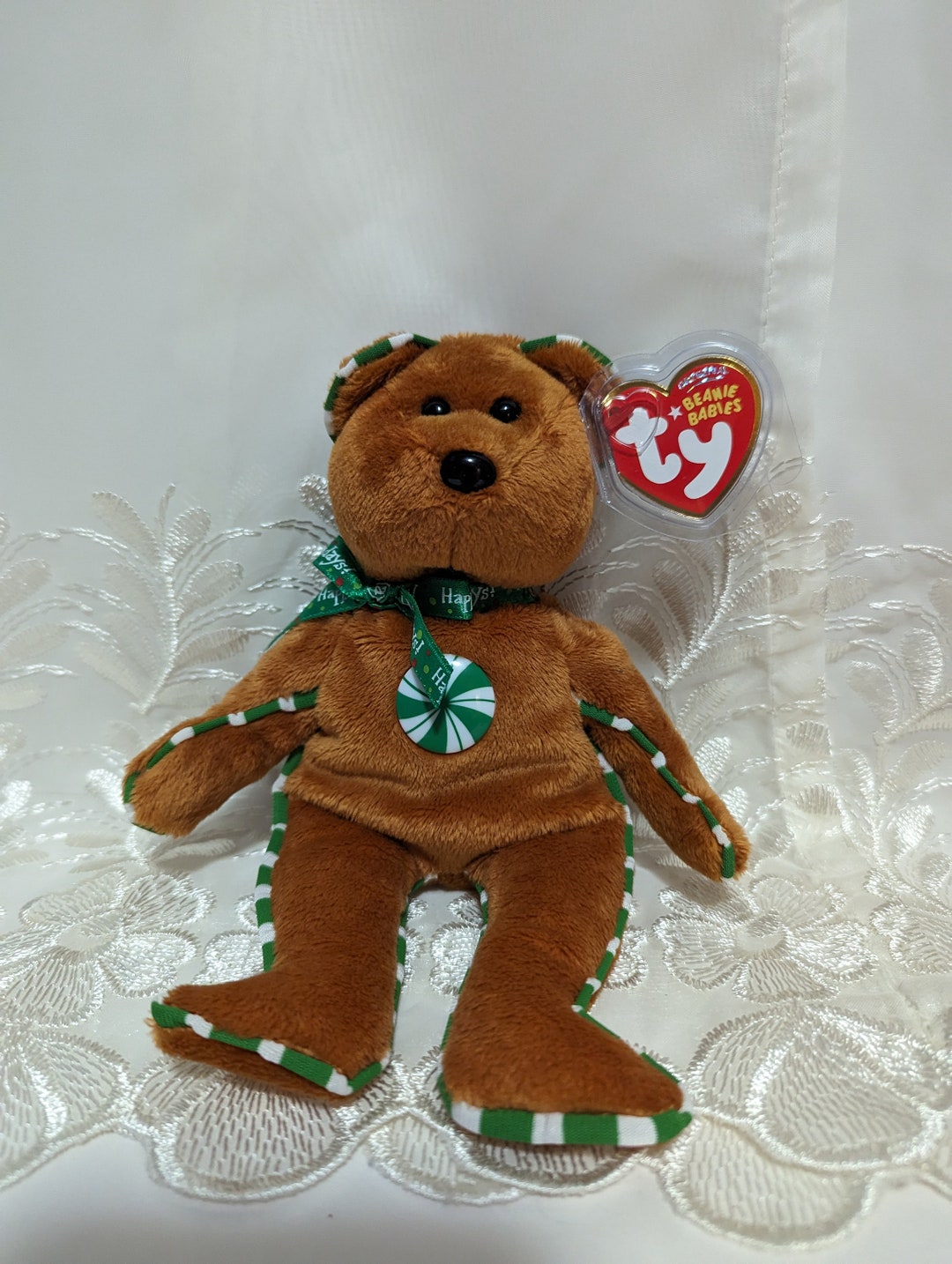 Ty Beanie Baby Spearmint the Bear 8.5in Hallmark Exclusive - Etsy