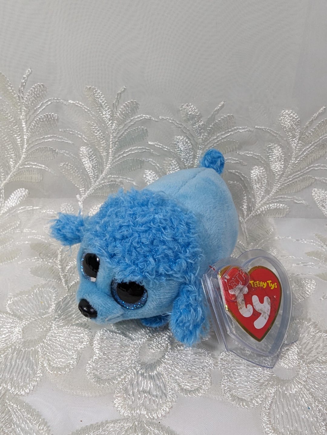 Ty Teeny Tys - Lexi the Blue Poodle (4IN) Non-mint Tag - Etsy