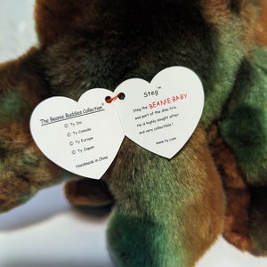 Ty Beanie Buddy - Steg the Stegosaurus Dinosaur (13in) - Etsy