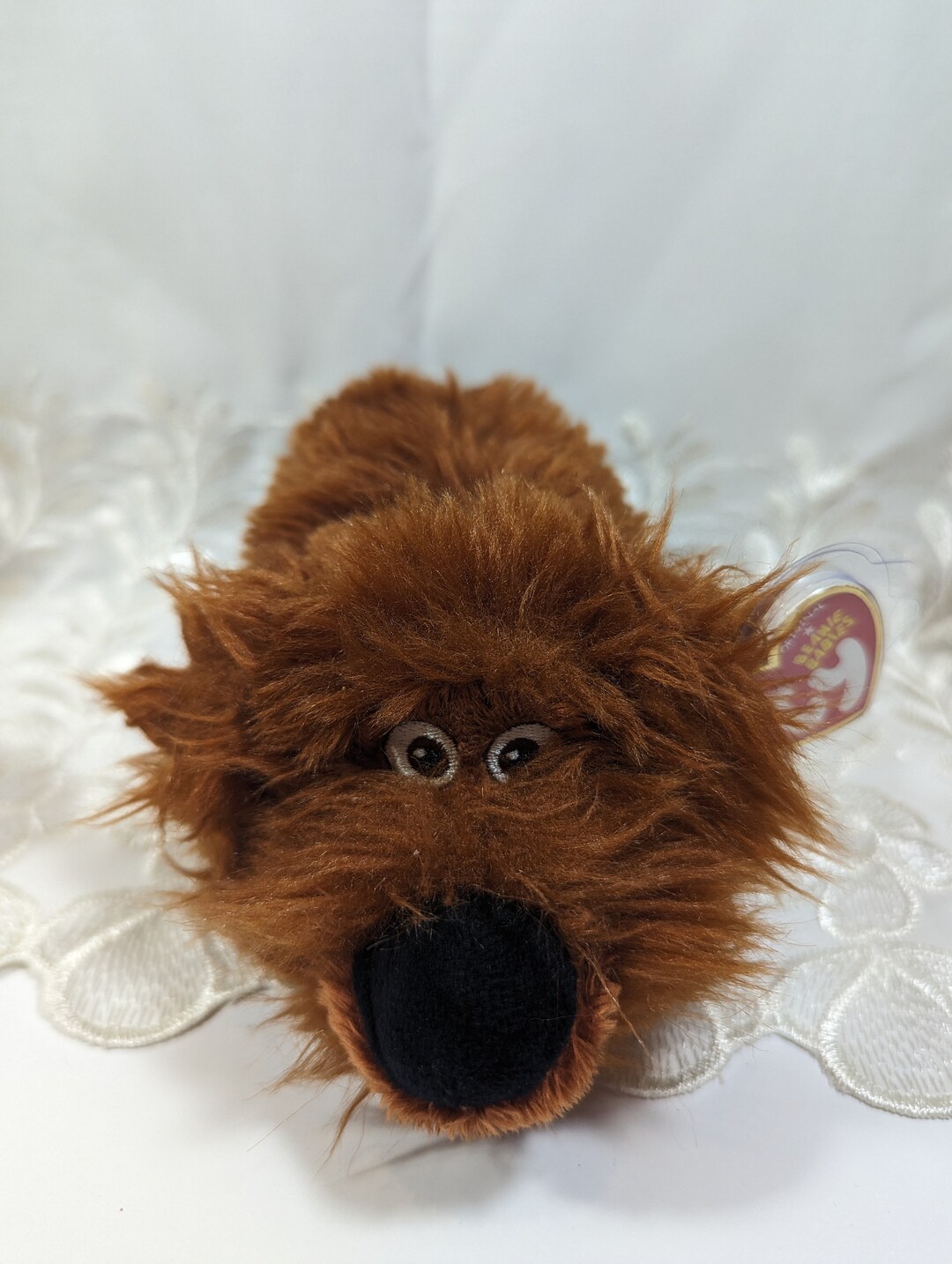 Ty Beanie Baby Duke the Dog From the Secret Life of Pets 10in Near Mint ...