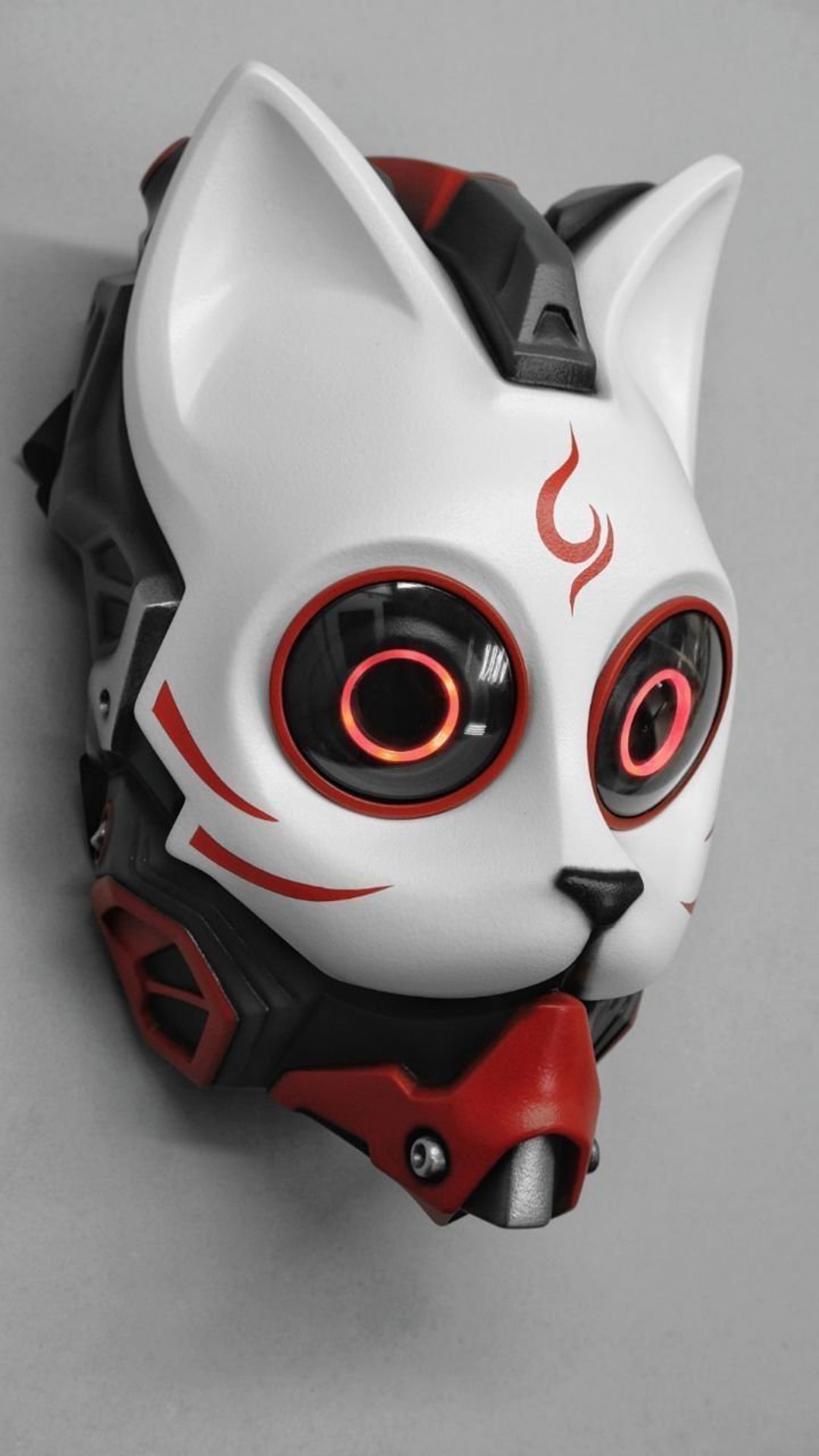 Cyberpunk Neo-neko Mask - Etsy