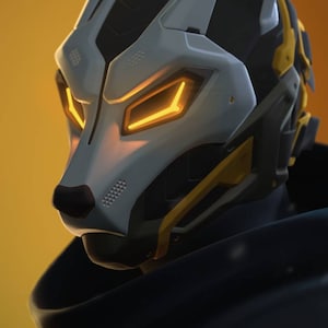 Neo Wolf Cosplay Mask - Etsy