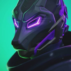 Neo Wolf Cosplay Mask - Etsy