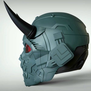 Cyber Skull Helmet 3d Printed - Etsy