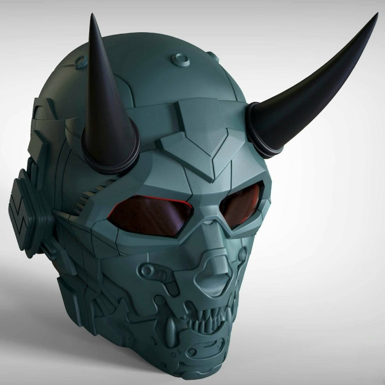 Cyber Skull Helmet 3d Printed - Etsy