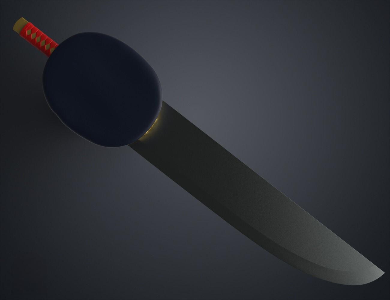 Katana Man Cosplay Mask - Etsy