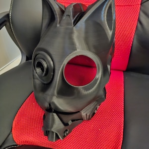 Cyberpunk Neo-neko Mask - Etsy