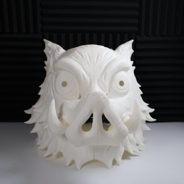Inosuke Mask - Etsy