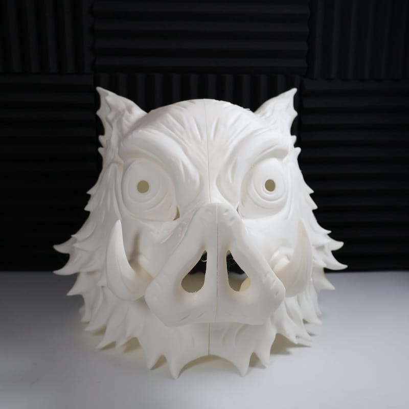Inosuke Mask - Etsy