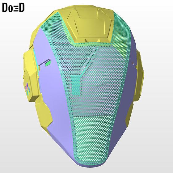 Tron Ares Helmet Cosplay. Mesh Mask - Etsy