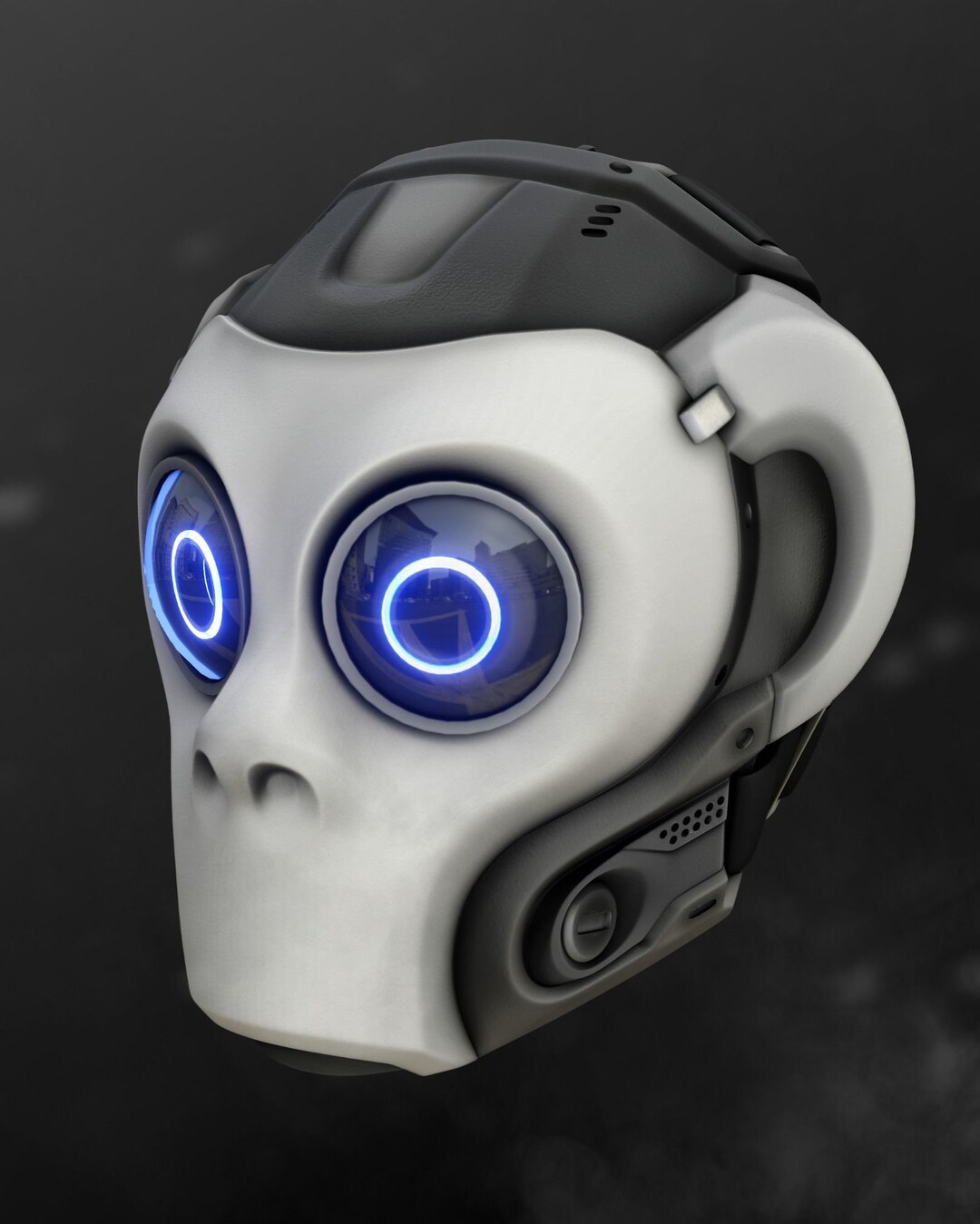 Evo-mon Cosplay Mask - Etsy