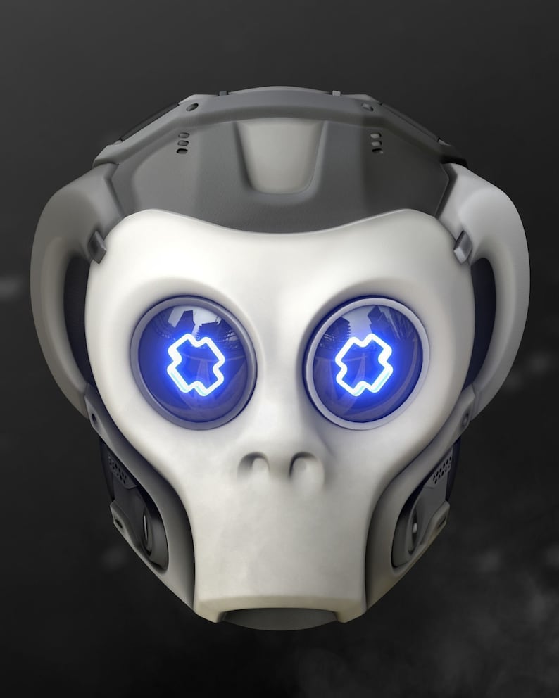 Evo-mon Cosplay Mask - Etsy