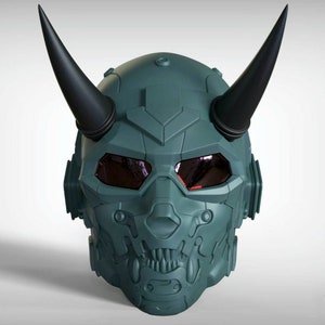 Cyber Skull Helmet 3d Printed - Etsy