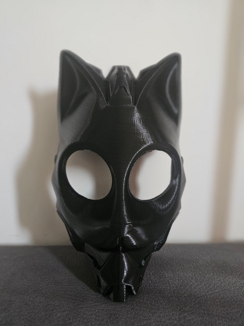 Cyberpunk Neo-neko Mask - Etsy