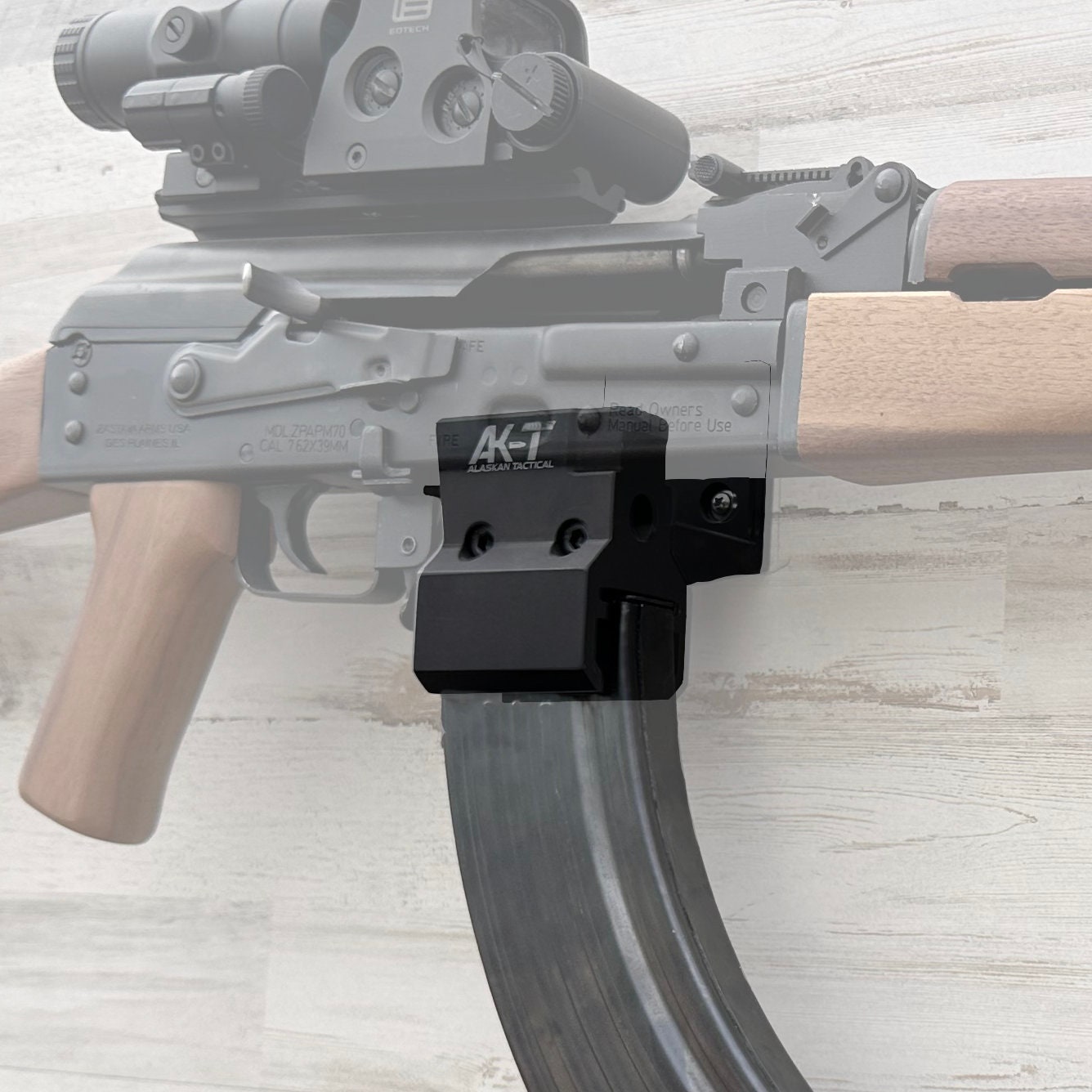 Solid Billet Aluminum AK-47/AKM Locking Wall Mount - Etsy