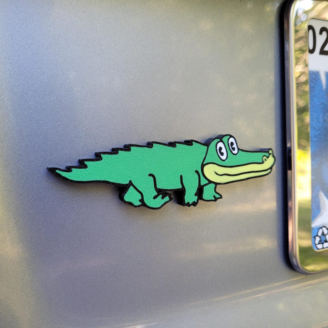 Gizzy Gator Magnet - Etsy