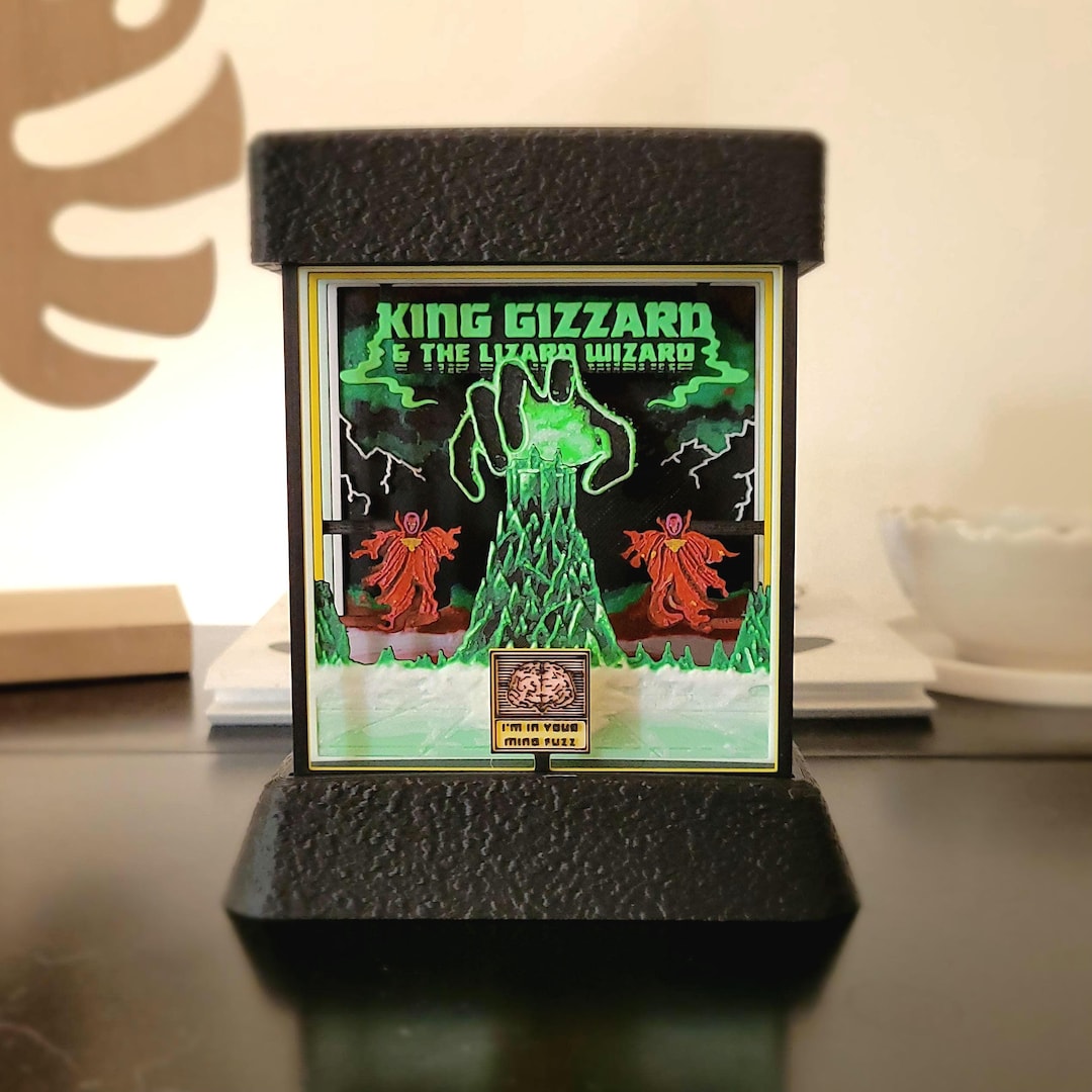 I'm in Your Mind Fuzz 3D Diorama - King Gizzard and the Lizard Wizard ...
