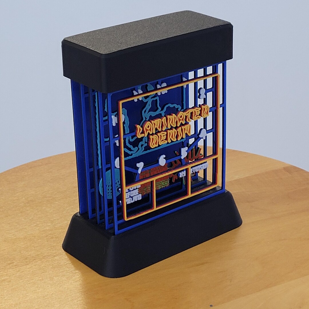 Laminated Denim 3D Diorama - King Gizzard and the Lizard Wizard ...