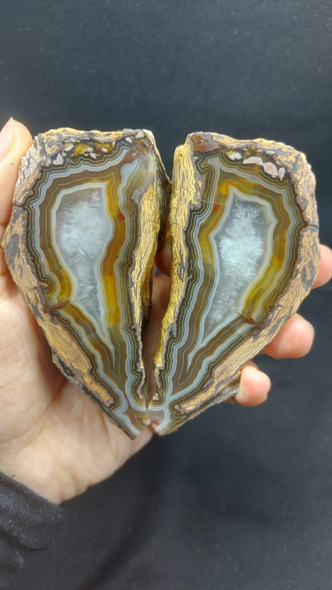 Turkish Colourfull Banded Ankara Agate Freeshipping and Free Master ...