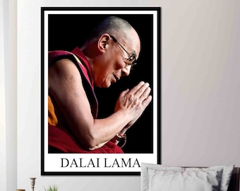 Dalai Lama Print - Etsy