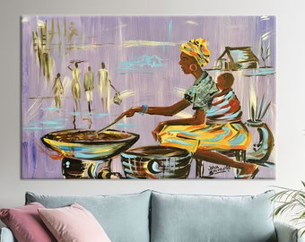 African Cooking Art - Etsy
