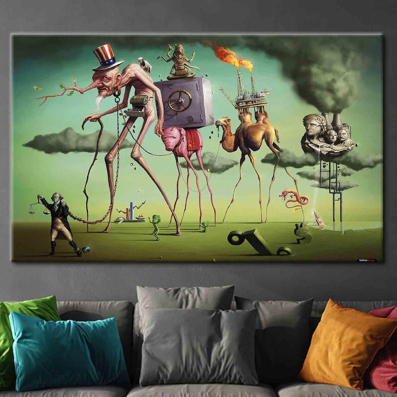 Framed Dystopian Art - Etsy UK