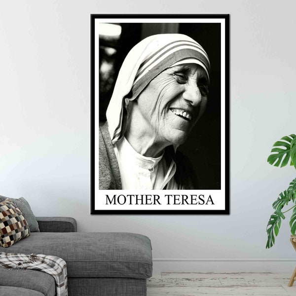 Mother Teresa Print - Etsy