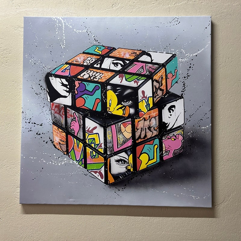 Graffiti Wall Art - Etsy UK
