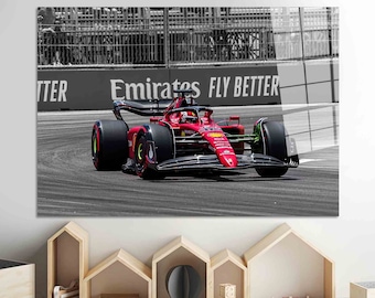 Ferrari F1 Glass Art - Etsy