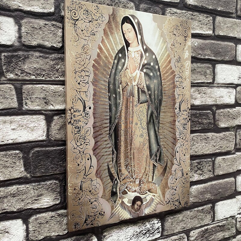 Abstract Virgin Mary - Etsy