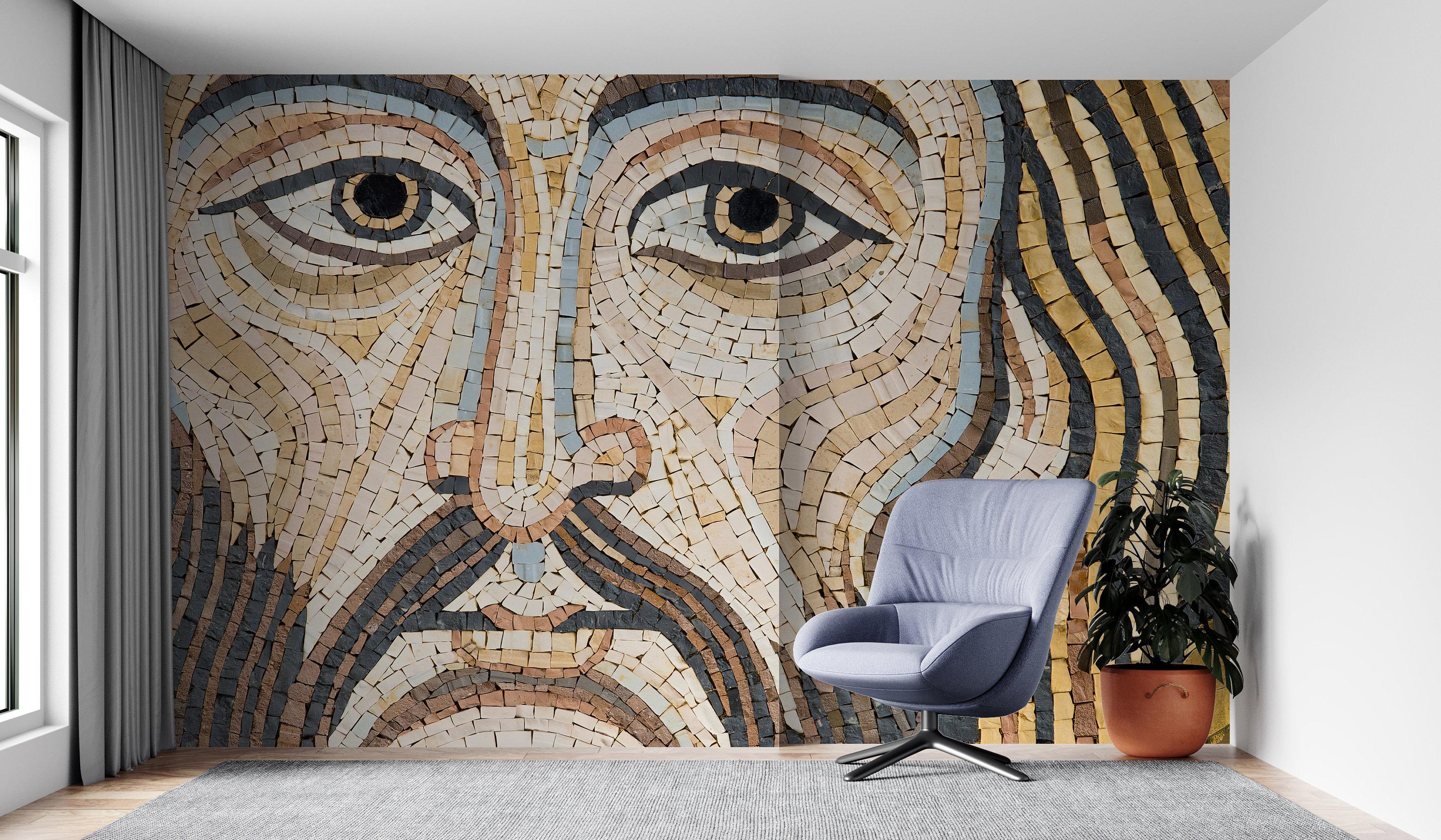 Jesus Abstract Wallpaper