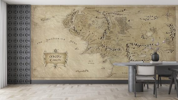 Middle Earth Movie Map
