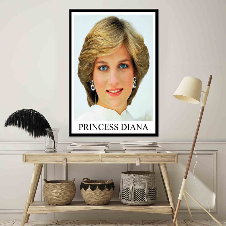 Princess Diana, Princess Diana Poster, Princess Diana Print, Princess ...